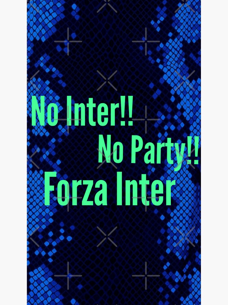 "Forza Inter " Sticker for Sale by KrmStore | Redbubble