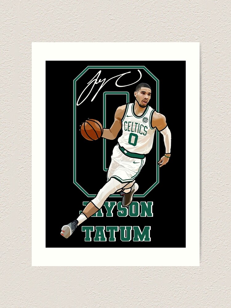 "jayson tatum art" Art Print for Sale by Kathalineunique | Redbubble