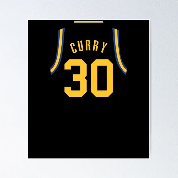 "Stephen Curry Jersey Sticker" Poster for Sale by gloria1os | Redbubble