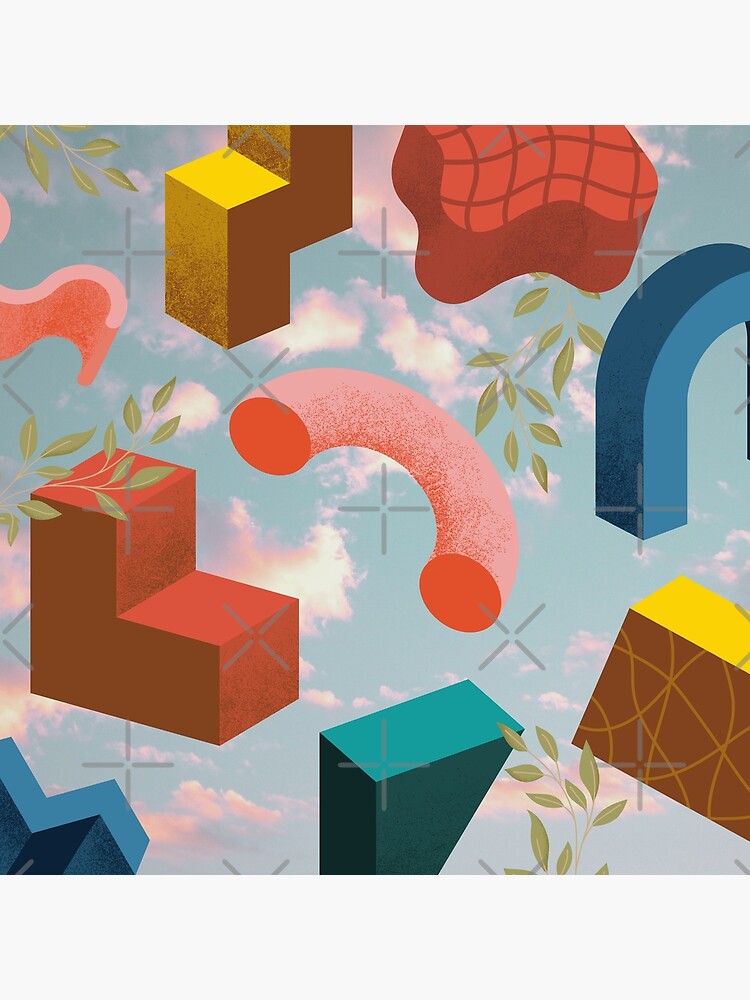 "Shapes of different forms" Poster for Sale by andraseo | Redbubble