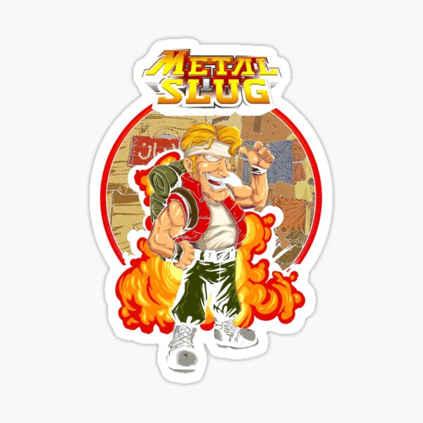 "METAL SLUG" Sticker for Sale by nevyxki | Redbubble