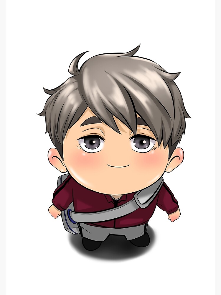 "Osamu Look up chibi" Poster for Sale by DearChaz | Redbubble