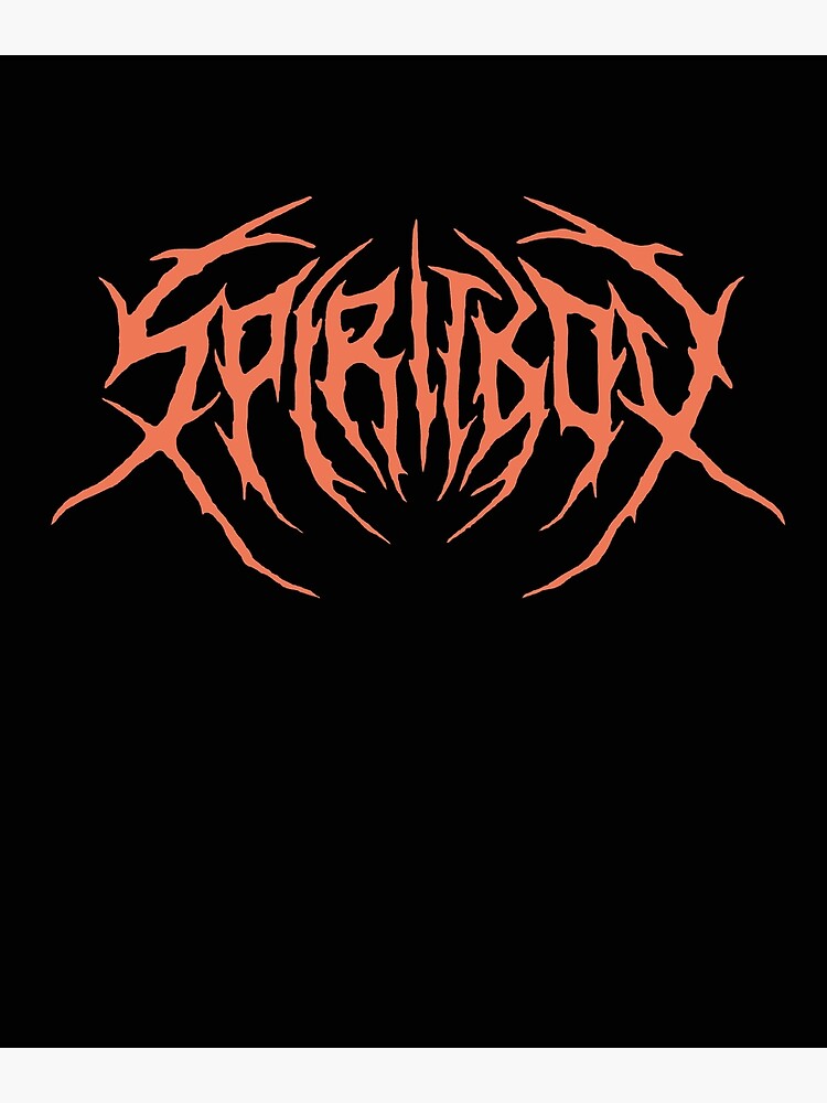 "Spiritbox Merch Death Metal Logo" Art Print for Sale by lehoansmh ...