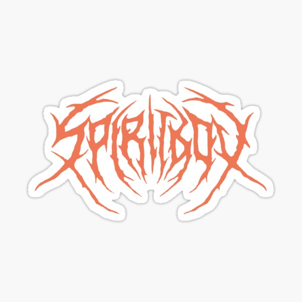 "Spiritbox Merch Death Metal Logo" Sticker by lehoansmh | Redbubble
