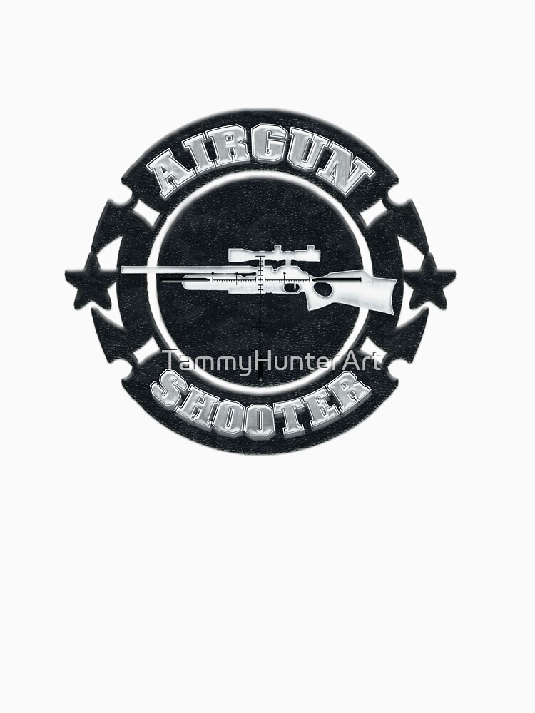 "Airgun Shooter , Air Rifle logo" T-shirt for Sale by TammyHunterArt ...