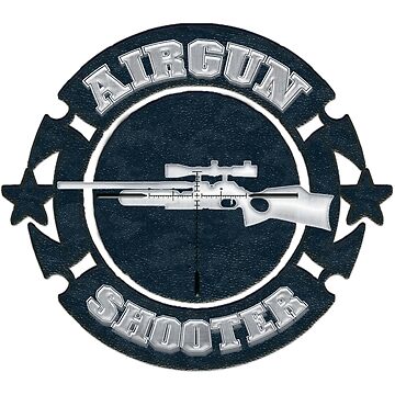 "Airgun Shooter , Air Rifle logo" Cap for Sale by TammyHunterArt ...