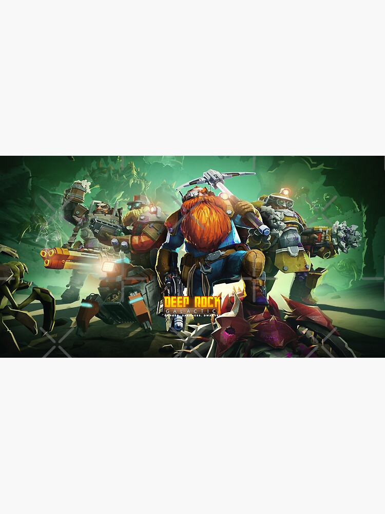 "Deep Rock Galactic" Sticker for Sale by AllanTrend | Redbubble