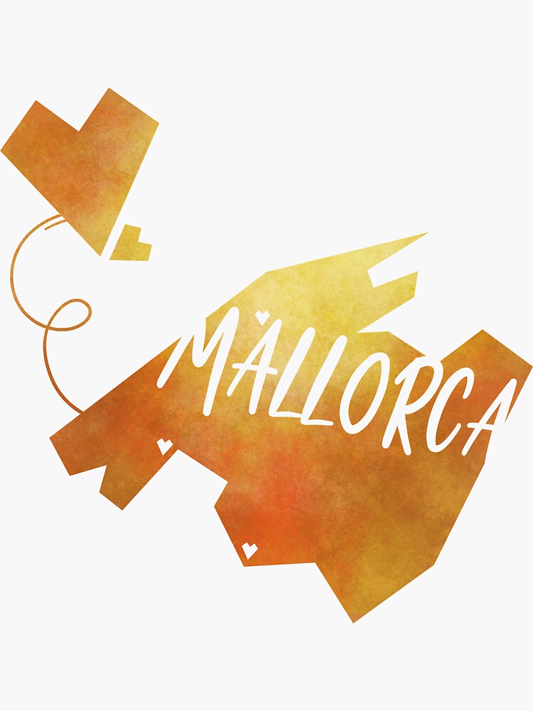 "Majorca" Sticker for Sale by Motivburg | Redbubble