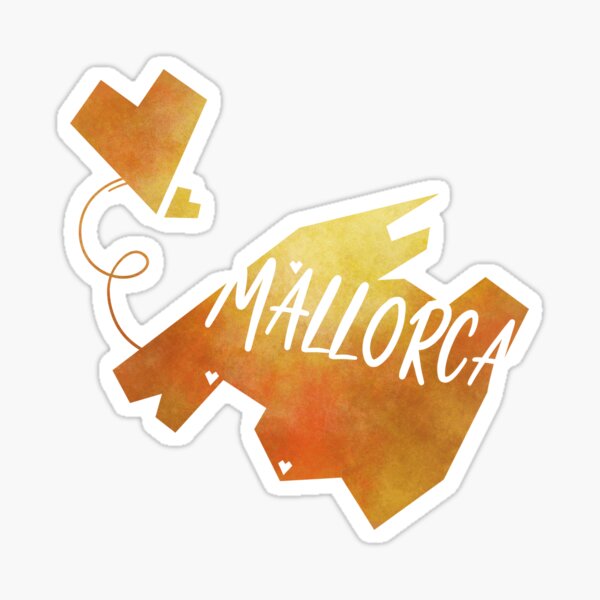 "Majorca" Sticker for Sale by Motivburg | Redbubble