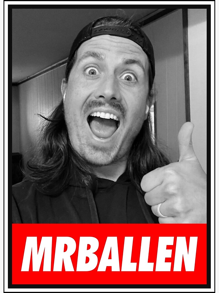 "MRBALLEN" Poster for Sale by Sayurbenings | Redbubble