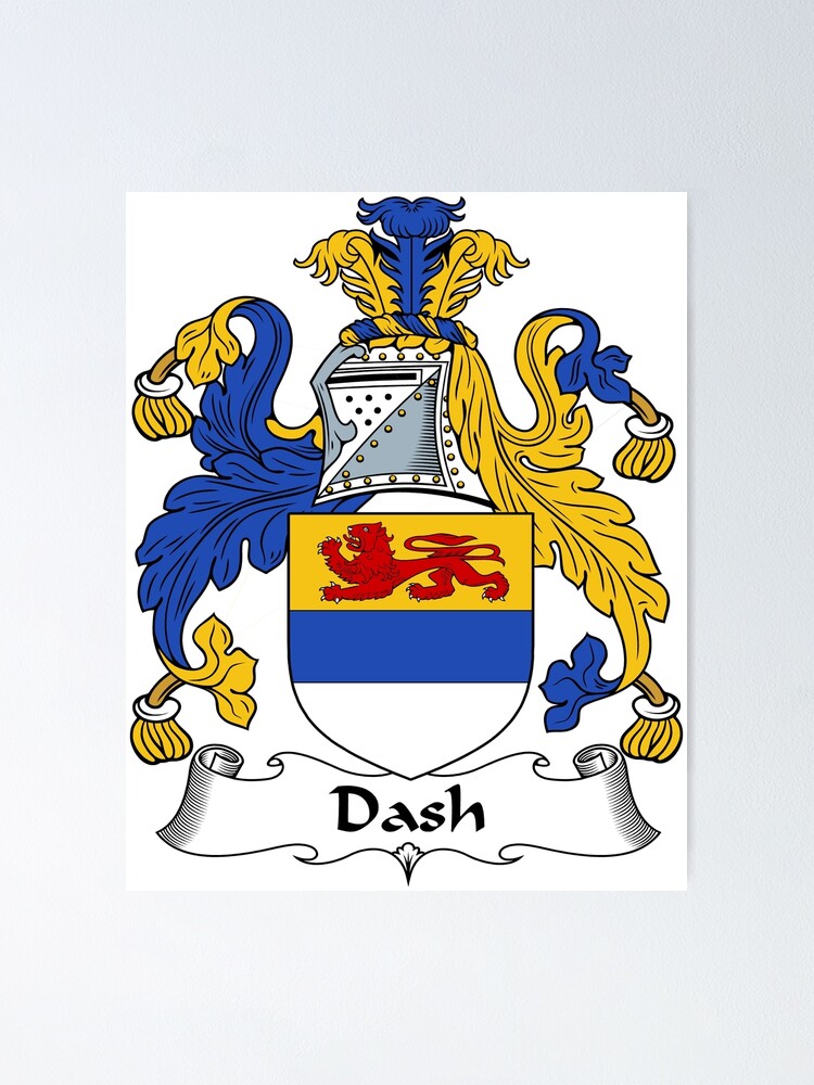 "Dash " Poster for Sale by HaroldHeraldry | Redbubble