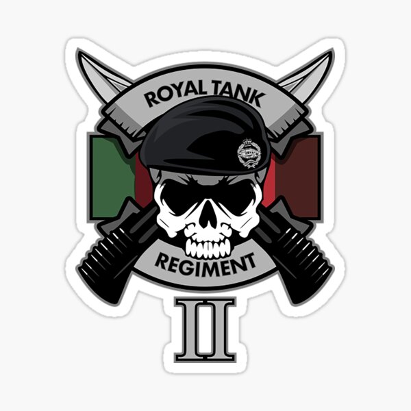 "1 Royal Tank Regiment T-Shirt2nd Royal Tank Regiment (Front & Back ...