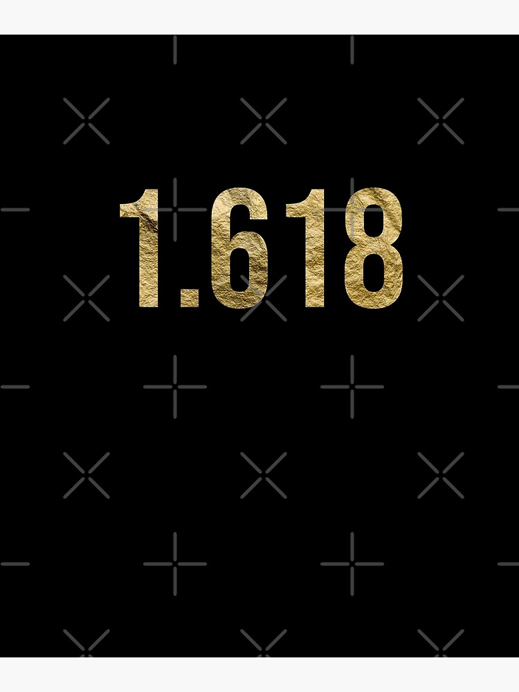 Gold1.618 Golden Ratio Premium Matte Vertical Poster sold by Abraham ...