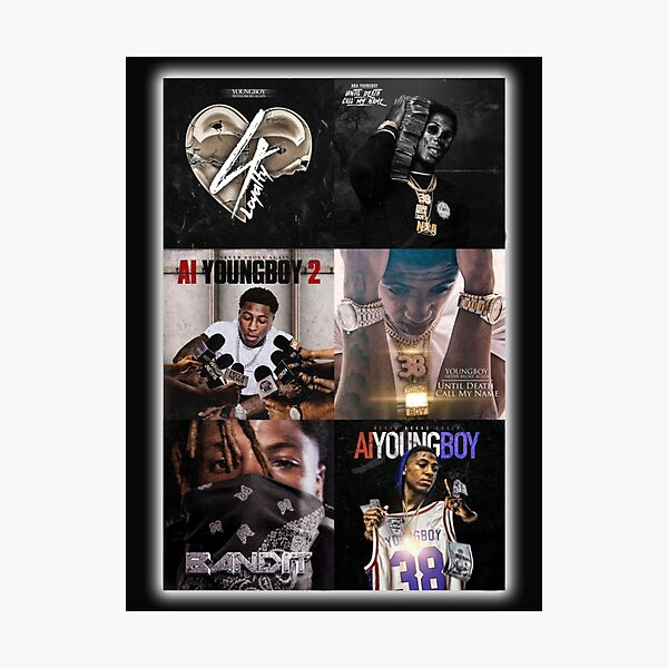 "Youngboy Never Never Broke Again Album Cover Collage Classic ...