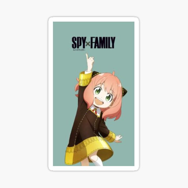 "Spy x Family Anya" Sticker for Sale by fanatic-for-u | Redbubble