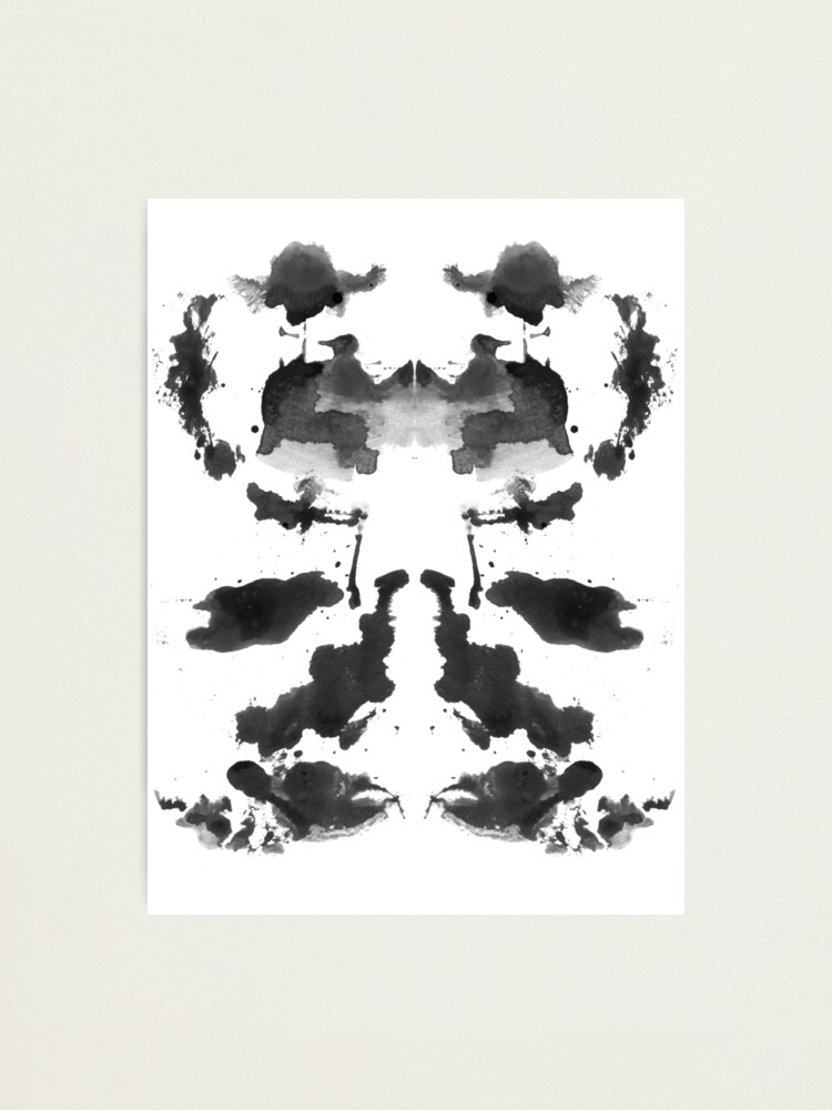 "Rorschach Test | Abstract Designs - Mr ?" Photographic Print for Sale ...
