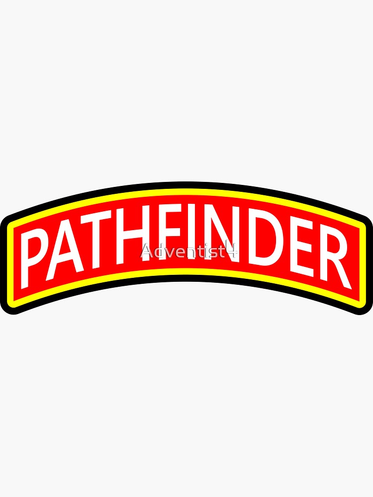 "Pathfinder" Sticker for Sale by Adventist4 | Redbubble