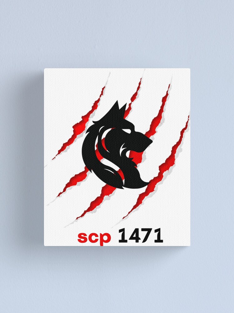 "scp-1471 - Logo" Canvas Print for Sale by itinspace | Redbubble