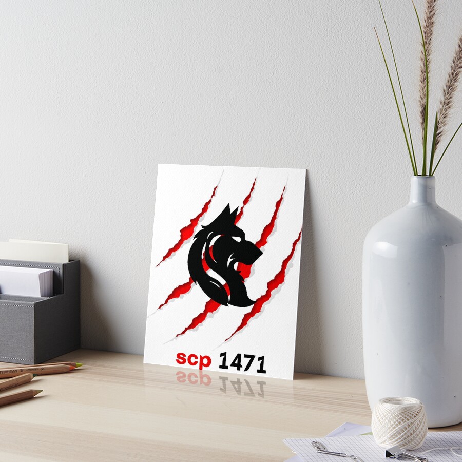 "scp-1471 - Logo" Art Board Print for Sale by itinspace | Redbubble