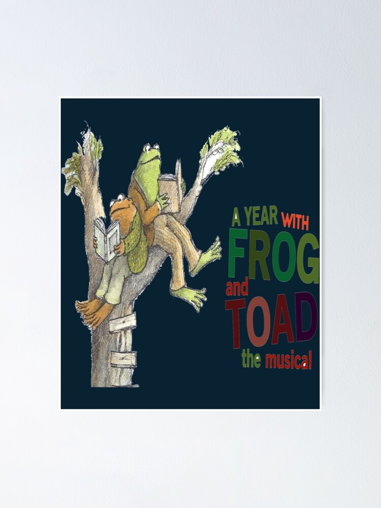 "frog and toad cute " Poster for Sale by esignsByJen | Redbubble