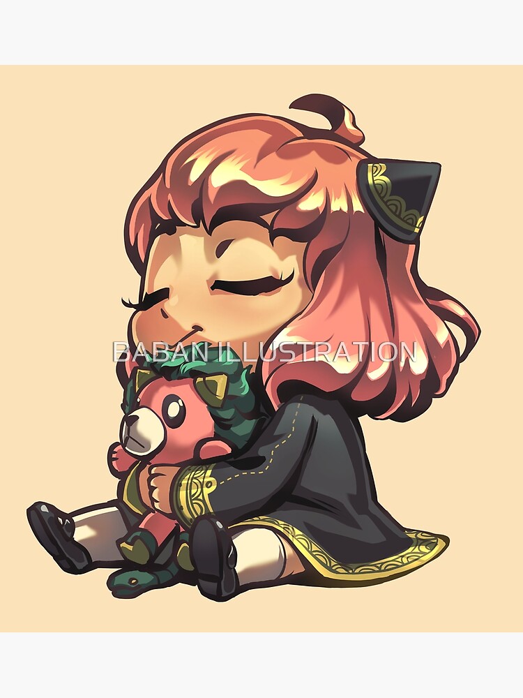 "Anya Chibi" Poster for Sale by babakinkin | Redbubble