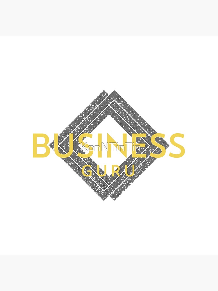 "Business Guru" Poster for Sale by KonNTinTin | Redbubble