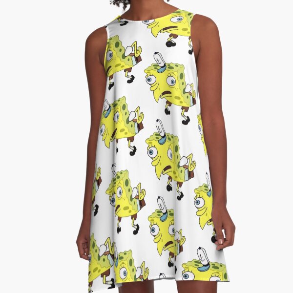 Spongebob Meme Dresses | Redbubble