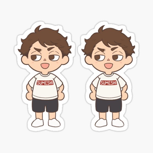 "SUMESHI Oikawa" Sticker for Sale by myneighbortooru | Redbubble