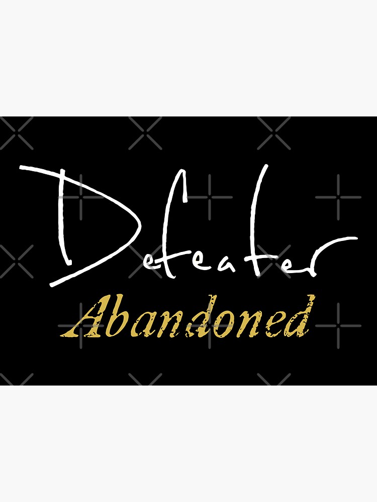 "Defeater Abandoned" Sticker for Sale by JeffreySears | Redbubble