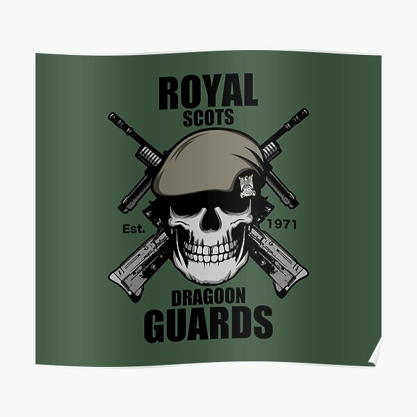 "Royal Scots Dragoon Guards" Poster for Sale by StrongVlad | Redbubble