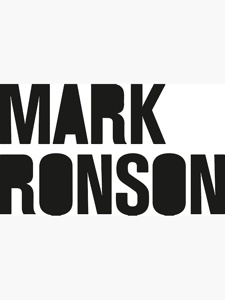 "Mark Ronson" Poster for Sale by nkunaud | Redbubble