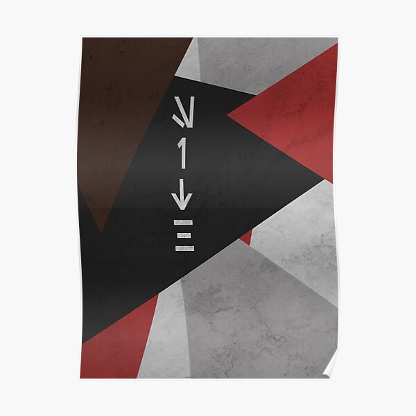 Sith Aurebesh Poster For Sale By Abstraktgeek Redbubble