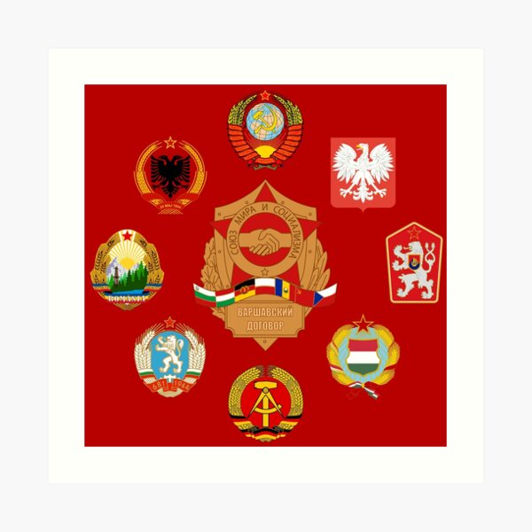 "Warsaw Pact" Art Print for Sale by Devotee1973 | Redbubble