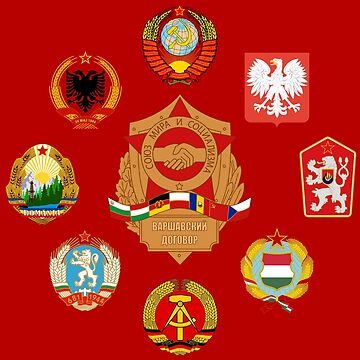 "Warsaw Pact" Sticker for Sale by Devotee1973 | Redbubble
