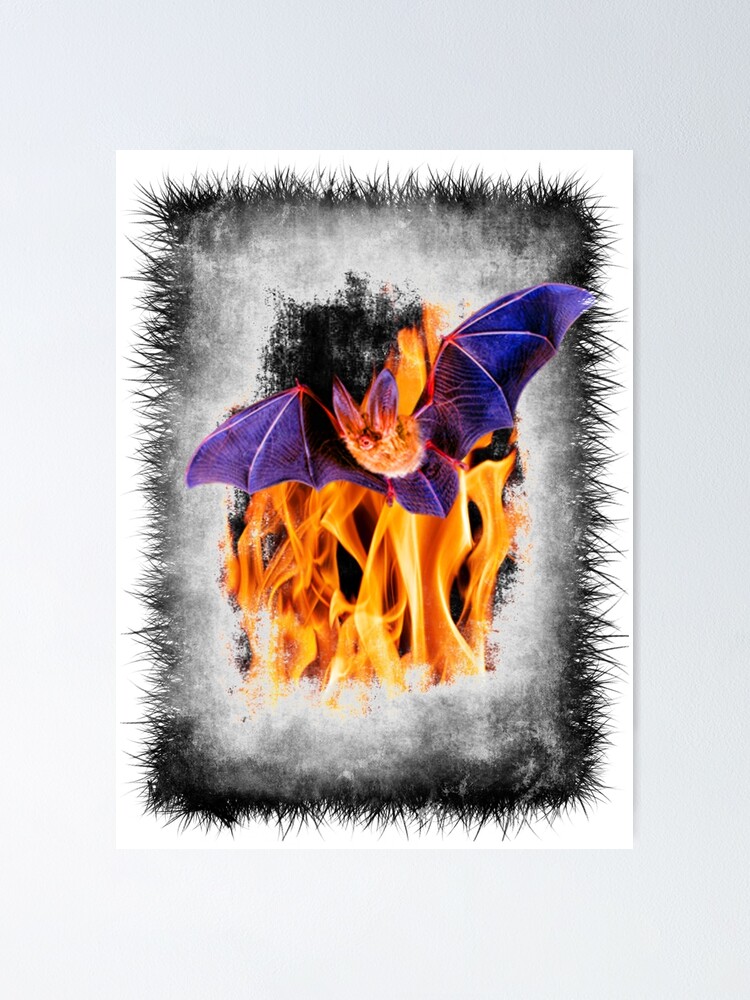 "Bat Out Of Hell" Poster for Sale by GothCardz | Redbubble