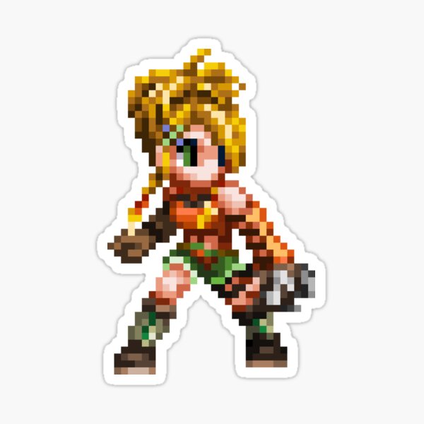 "Rikku Idle Final Fantasy X Pixel Art" Sticker for Sale by PIXEL-KIM ...