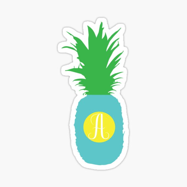 Vineyard Vines Pineapple Stickers | Redbubble