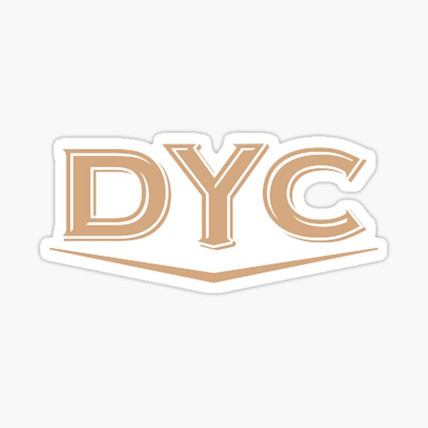 "YC YC" Sticker for Sale by gegeutara | Redbubble