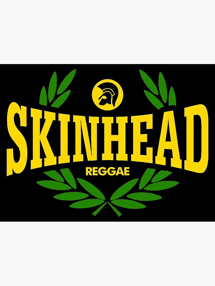 "Skin Ska Punk, Reggae Two Tone Head" Poster for Sale by CharlesCataldo ...