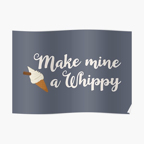 "Make Mine A Whippy Fun Soft Whipped Ice Cream, Cool Chocolate Flake ...