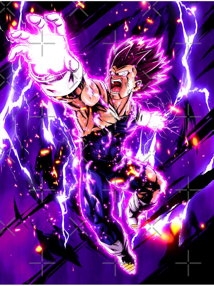 "Vegeta Ultra Ego / Mega Ego" Sticker for Sale by DrWolfstark | Redbubble