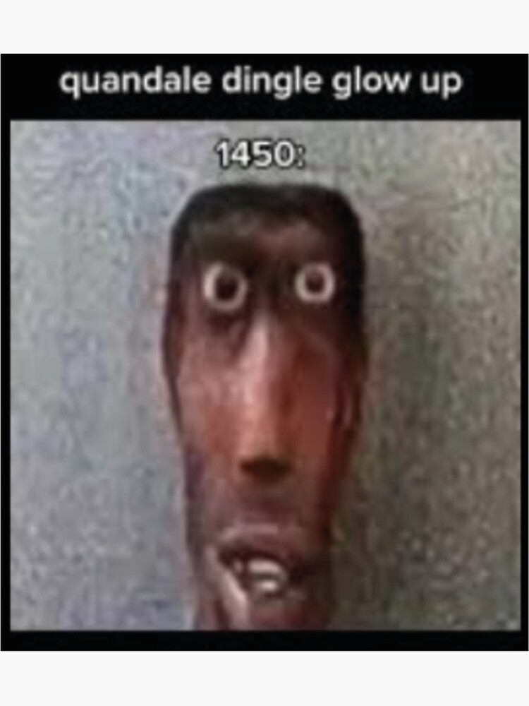 "Quandale Dingle " Sticker for Sale by SusanneJamesz | Redbubble