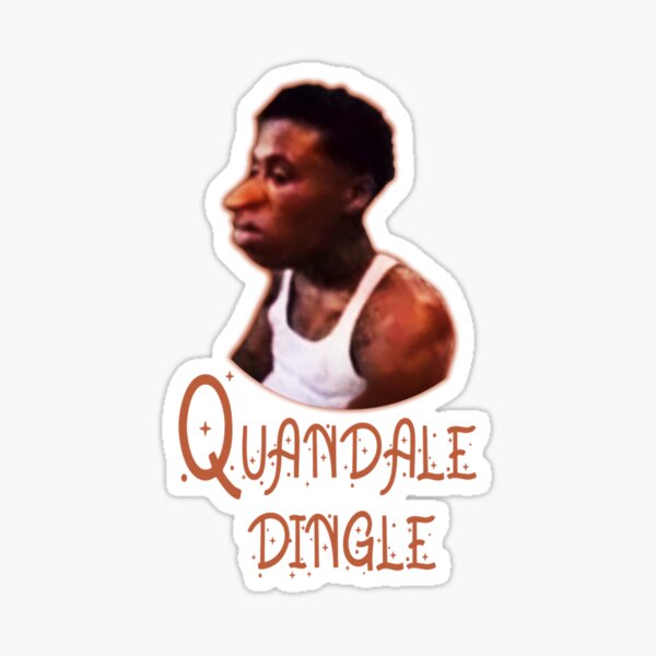 "Quandale Dingle " Sticker for Sale by SusanneJamesz | Redbubble