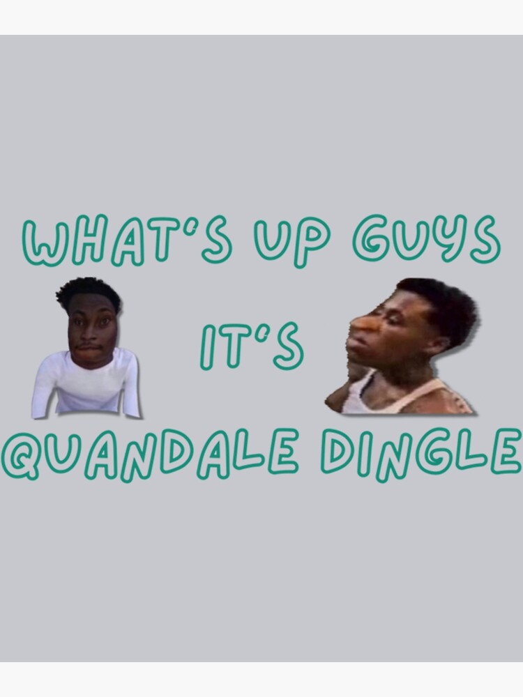 "Quandale Dingle T Shirt Quandale " Poster for Sale by SusanneJamesz ...