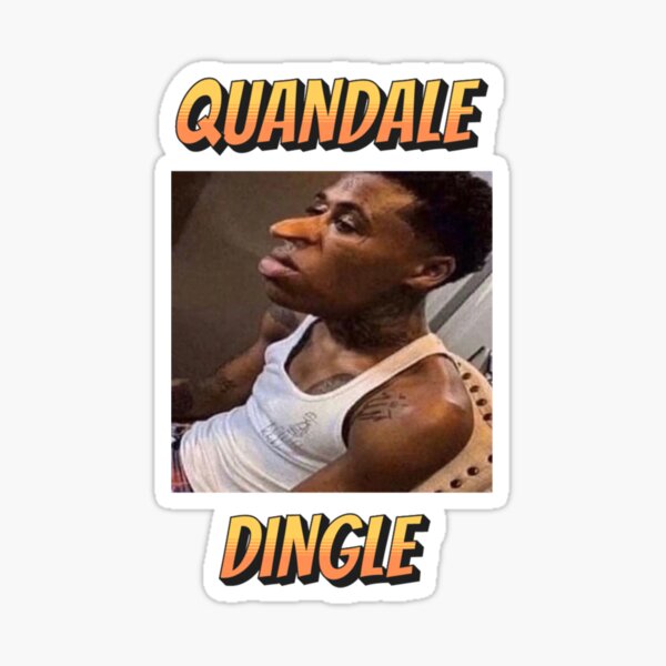 "Quandale Dingle " Sticker for Sale by SusanneJamesz | Redbubble