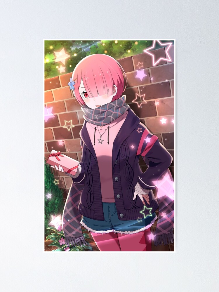 Lustiges Ram Waifu Süßes Kawaii Re Zero Anime Rz Girl Poster Von Anime Land159 Redbubble