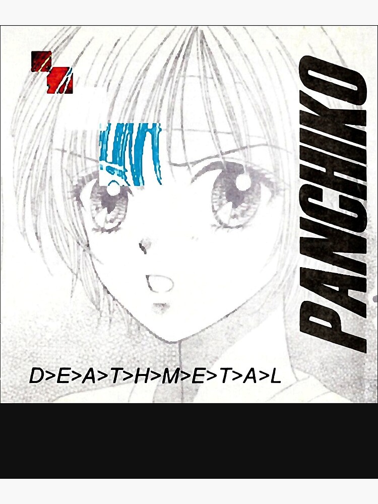 "Death metal panchiko" Poster for Sale by AaronCastle1 | Redbubble