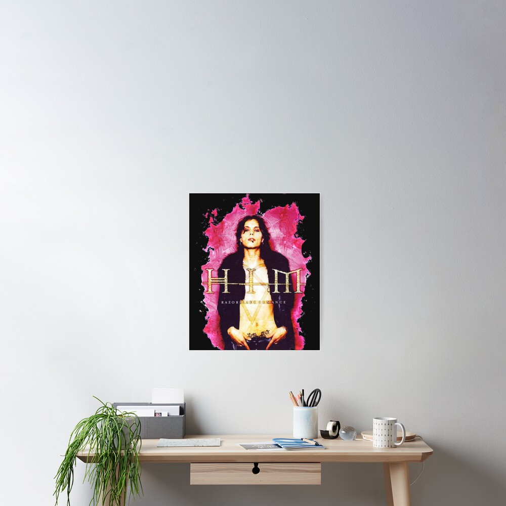 "Him band vv h i m him ville valo razorblade romance smoke" Poster for ...