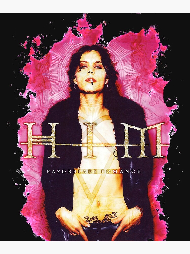"Him band vv h i m him ville valo razorblade romance smoke" Poster for ...