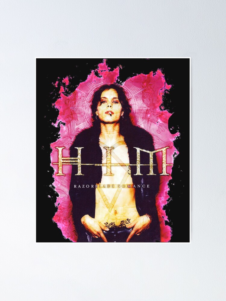 "Him band vv h i m him ville valo razorblade romance smoke" Poster for ...